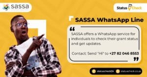 R370 SRD Status Check for November 2024 Grant Payments - Status Check